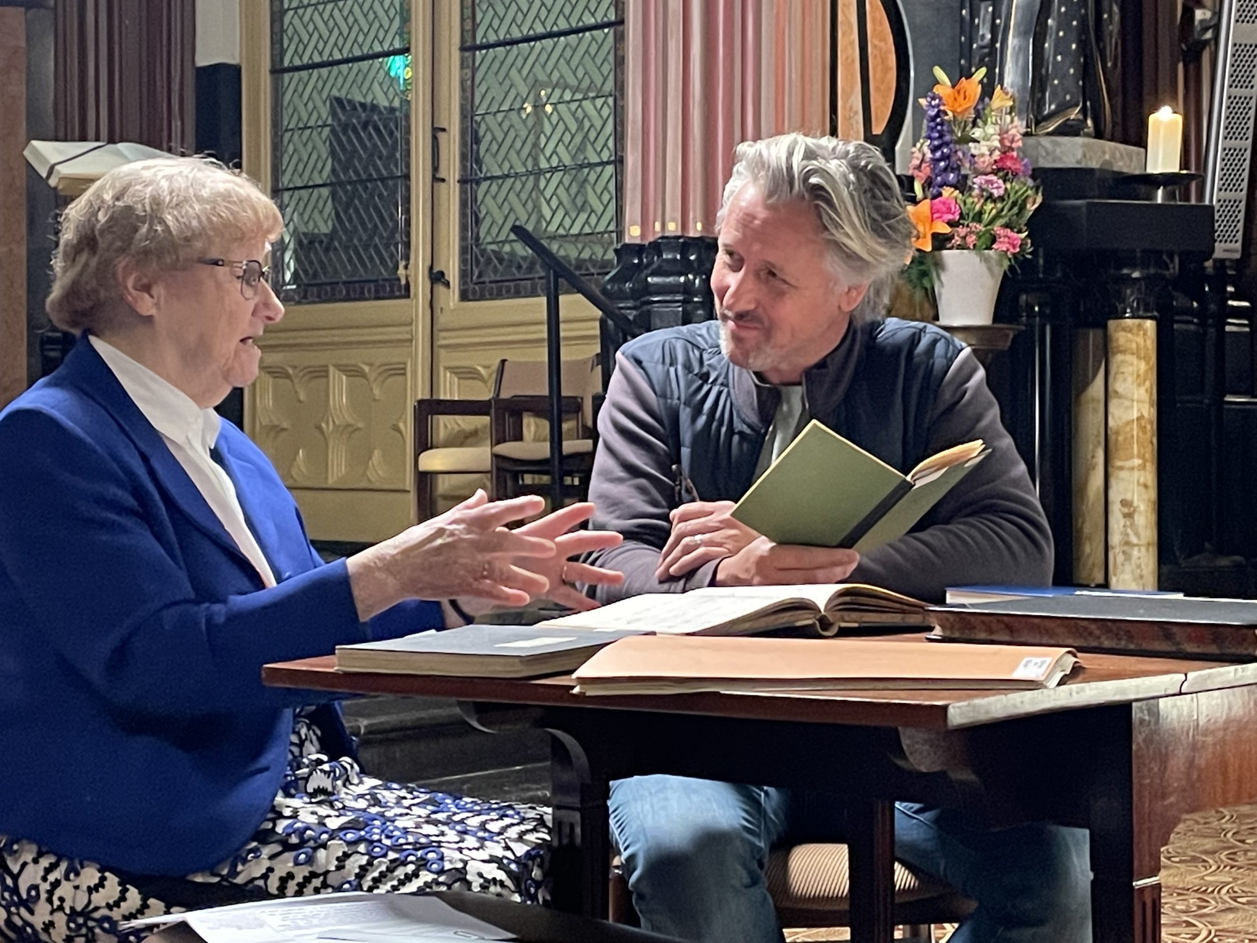 Tv-opnames Verborgen Verleden in kapel zusters - Zusters van Liefde